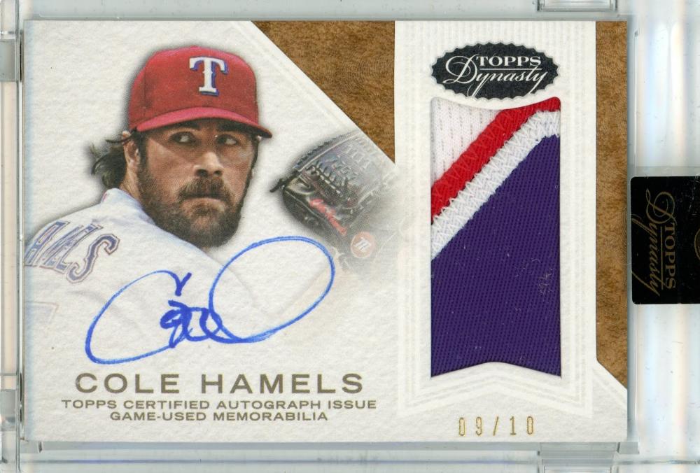 ミントモール / MINT 札幌店 / 2016 TOPPS Dynasty Cole Hamels Autograph Patch 10枚限定 /9