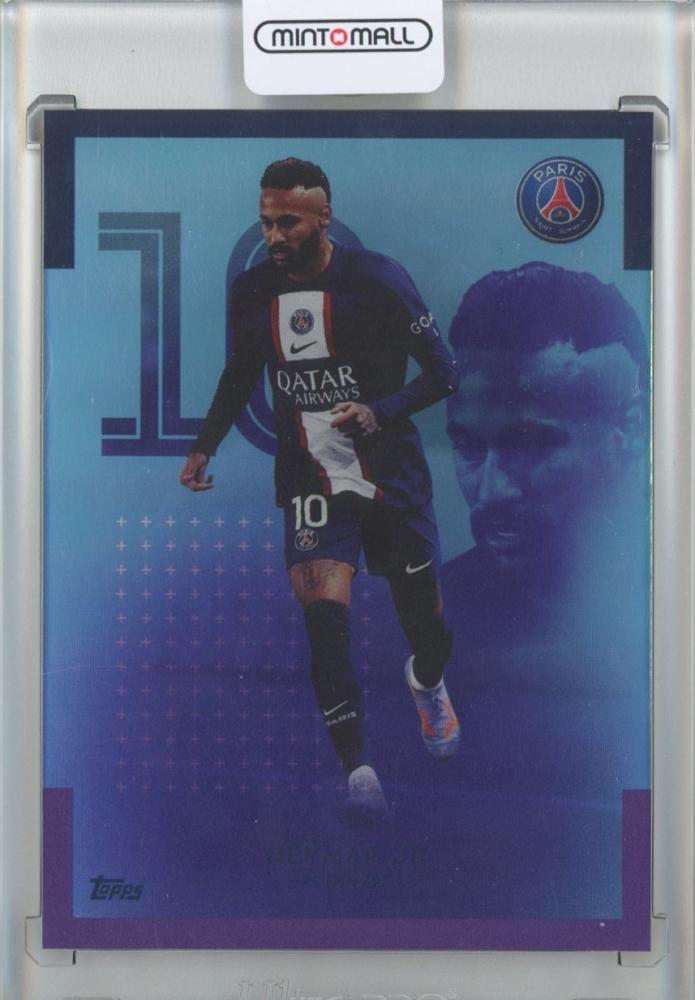 ミントモール / MINT 池袋店 / 2022-23 Topps Paris Saint-Germain Team Set Neymar Jr #14 Purple Parallels 02/15