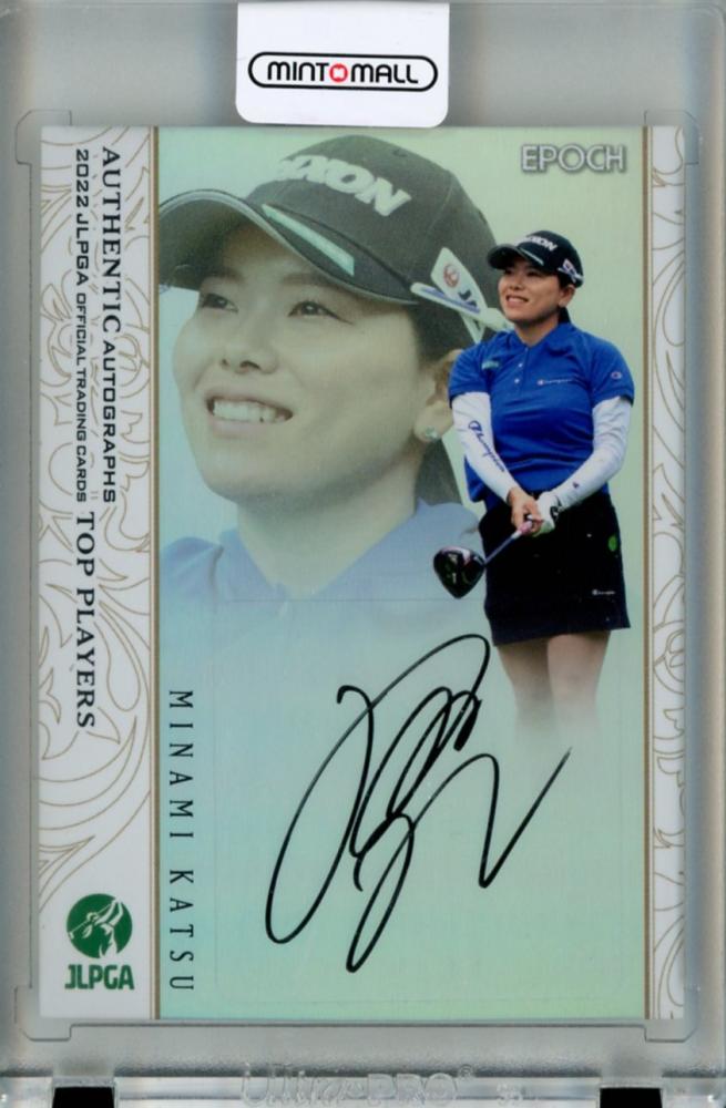 ミントモール / MINT 立川店 / 2022 EPOCH JLPGA 日本女子プロゴルフ協会 TOP PLAYERS 勝みなみ #AG-06 直筆サインカード パラレル版【13/31】