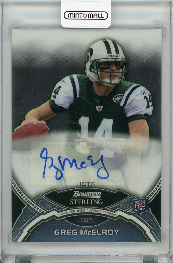 ミントモール / MINT 梅田店 / 2011 TOPPS Bowman Sterling Greg McElroy Autograph (RC)