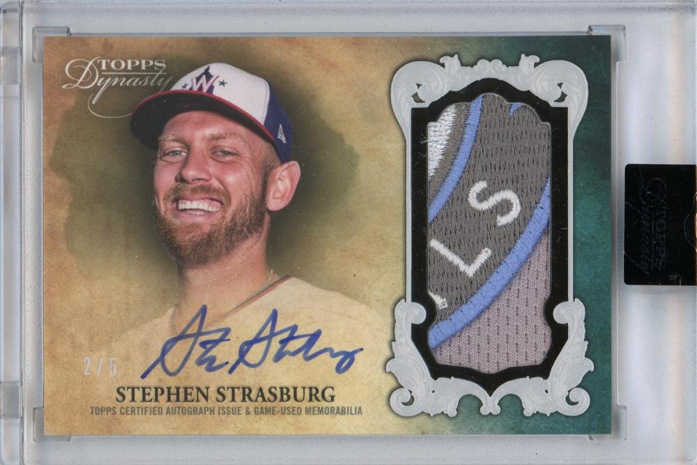 ミントモール / MINT 札幌店 / 2021 TOPPS Dynasty Stephen Strasburg Dynasty ...