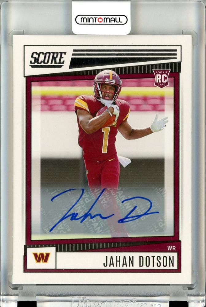 ミントモール / MINT 立川店 / 2022 Panini Score Jahan Dotson Rookie Autograph