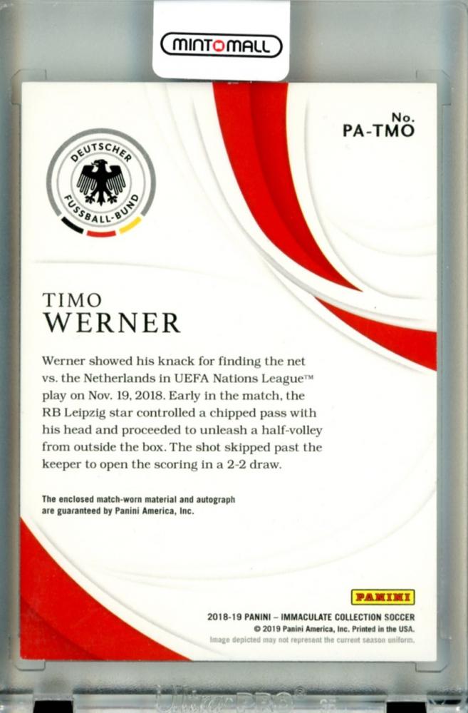 ミントモール / MINT 立川店 / 2018-19 Panini Immaculate Collection Timo Werner # ...