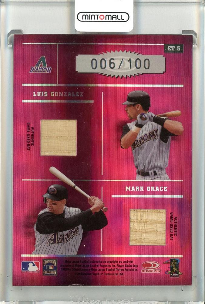 ミントモール / MINT 池袋店 / 2004 Donruss Elite Randy Johnson/ Curt Schilling ...