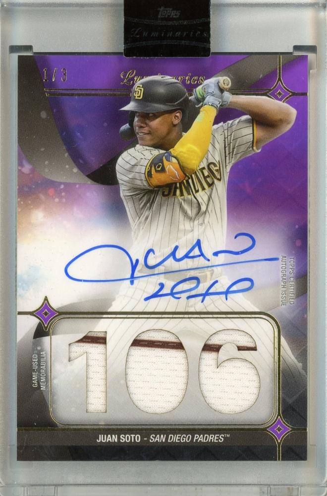 ミントモール / MINT 池袋店 / 2023 Topps Luminaries San Diego Padres Juan Soto ...
