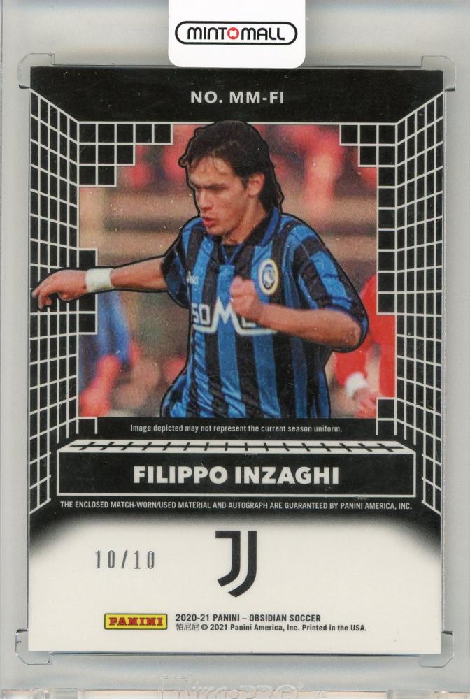 ミントモール / MINT 名古屋店 / 2020-2021 Panini Obsidian Soccer Filippo Inzaghi Matrix Material Autograph ...
