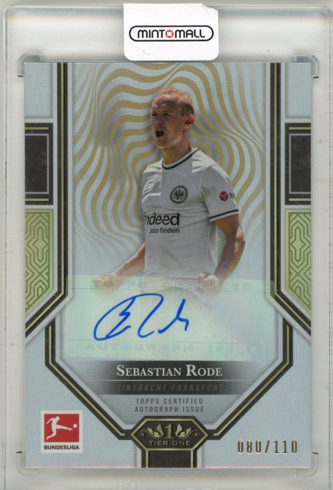 ミントモール / MINT 三宮店 / 2022-23 Topps Tier One Sebastian Rode Autographs ...