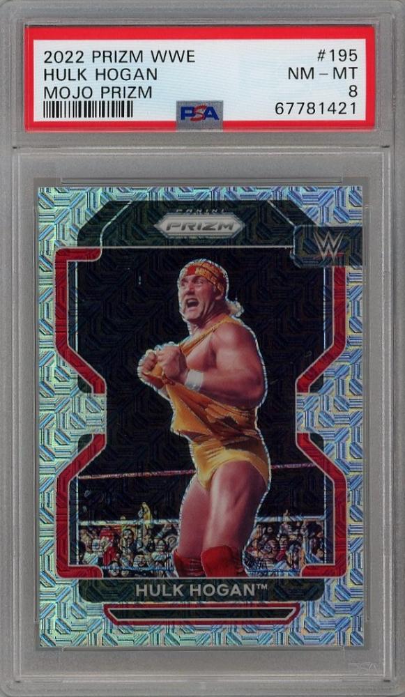 ミントモール / MINT 千葉店 / 2022 Panini Prizm WWE Hulk Hogan Mojo #195 (PSA 8 ...