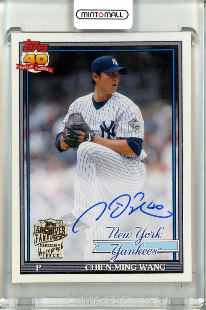ミントモール / MINT 池袋店 / 2021 Topps Archives Chein-Ming Wang Fan Favorite ...