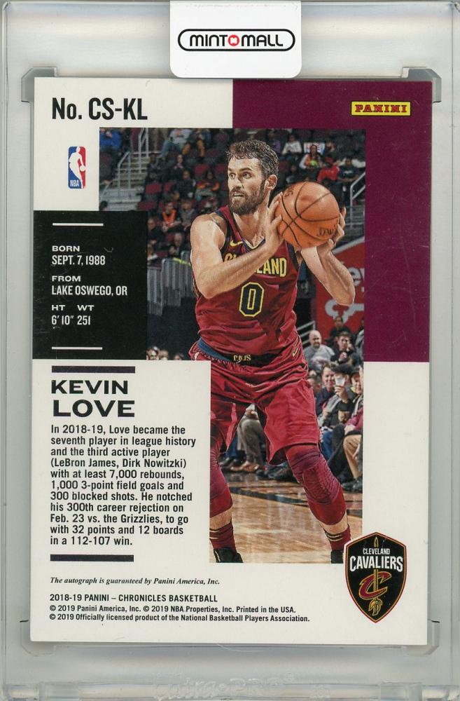 ミントモール / MINT 渋谷店 / 2018‐19 PANINI CHRONICLES Cleveland Cavaliers Kevin ...