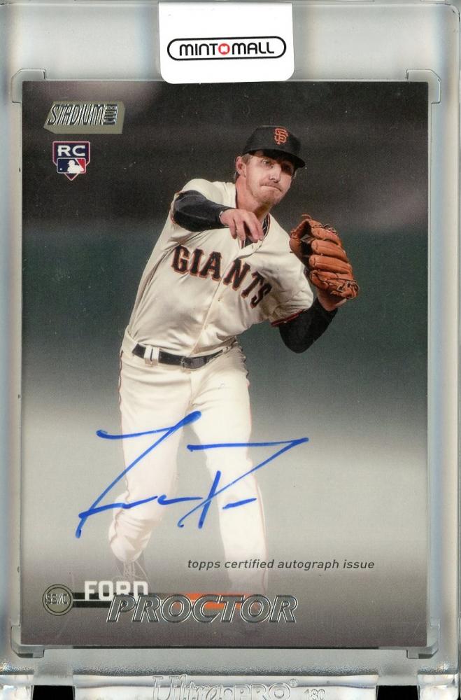 ミントモール / MINT 立川店 / 2023 Topps Stadium Club Ford Proctor SCBA-FP RC ...
