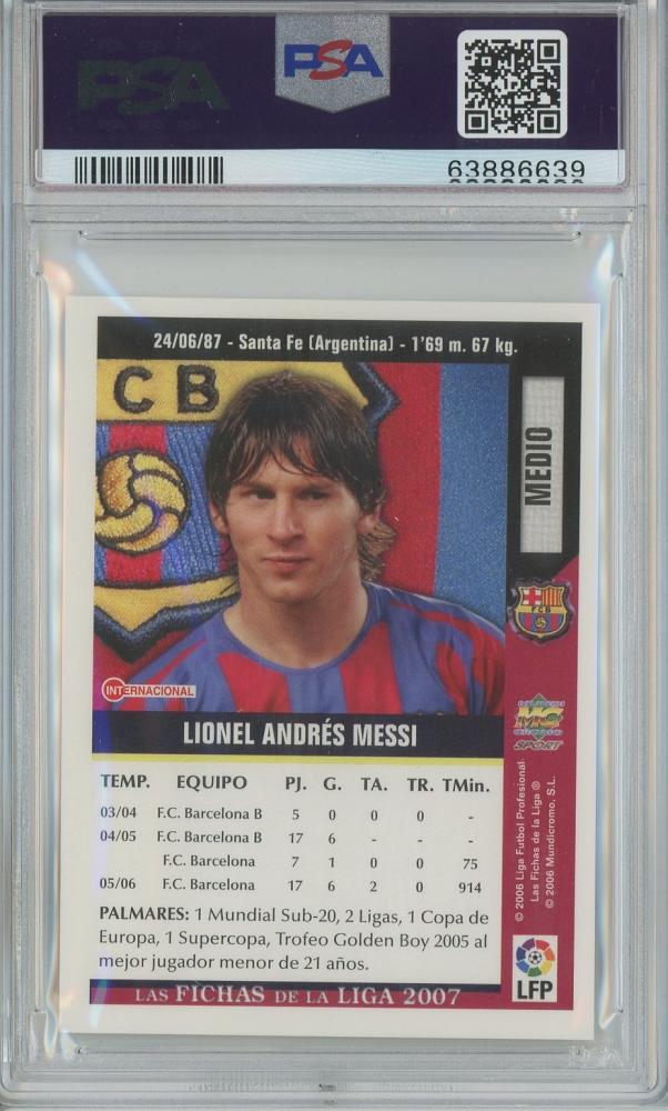 ミントモール / MINT 池袋店 / 2006 MUNDICROMO LAS FICHAS DE LIGA Lionel Messi ...