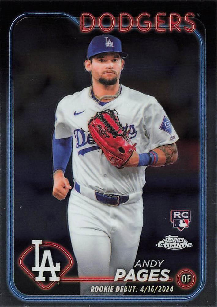 ミントモール / MINT BASE店 (TCシングル通販) / 2024 Topps Chrome Update MLB #USC186 Andy Pages レギュラーカード RC