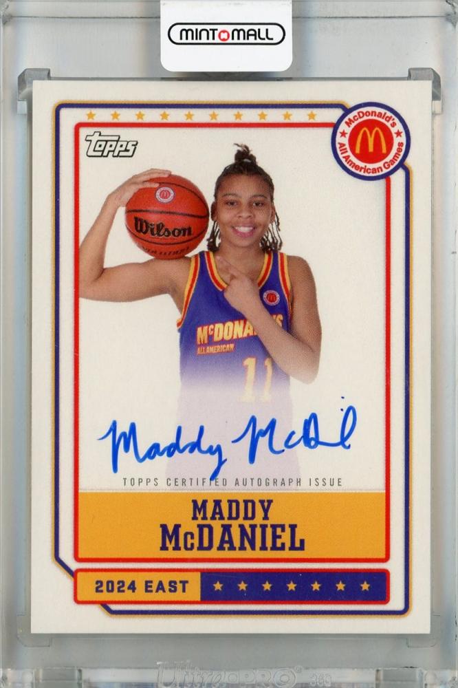 ミントモール / MINT 浦和店 / 2024 Topps Chrome McDonald’s All American Maddy McDaniel Event Autographs # ...