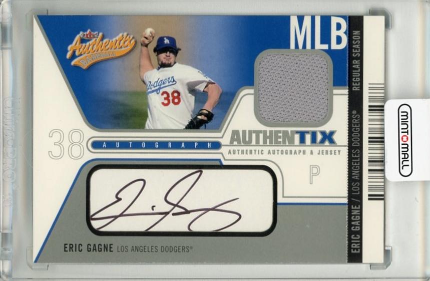 ミントモール / MINT 千葉店 / 2004 Fleer Authentix Eric Gagne Game Jersey ...