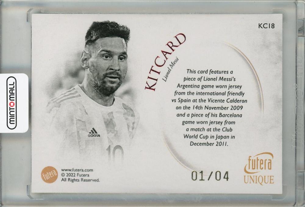 ミントモール / MINT 浦和店 / 2022-23 Futera Unique World Football Lionel Messi ...