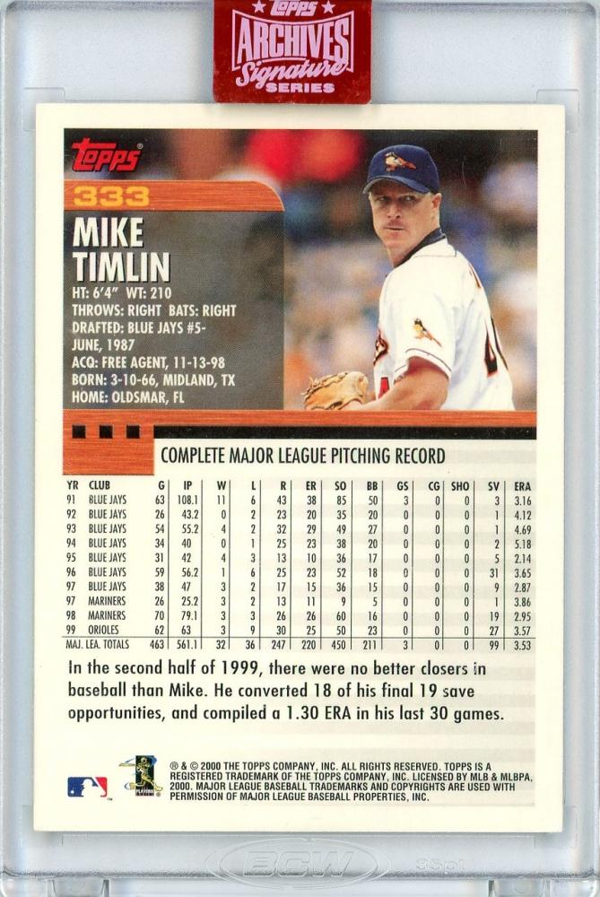 ミントモール / MINT 浦和店 / 2019 Topps Archives Signature Series Retired Player ...