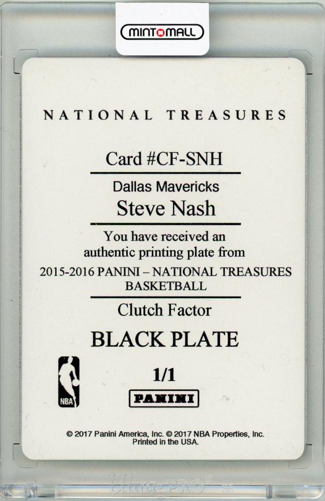 ミントモール / MINT LAB TOKYO店 / 2015-16 Panini National Treasures Steve Nash ...