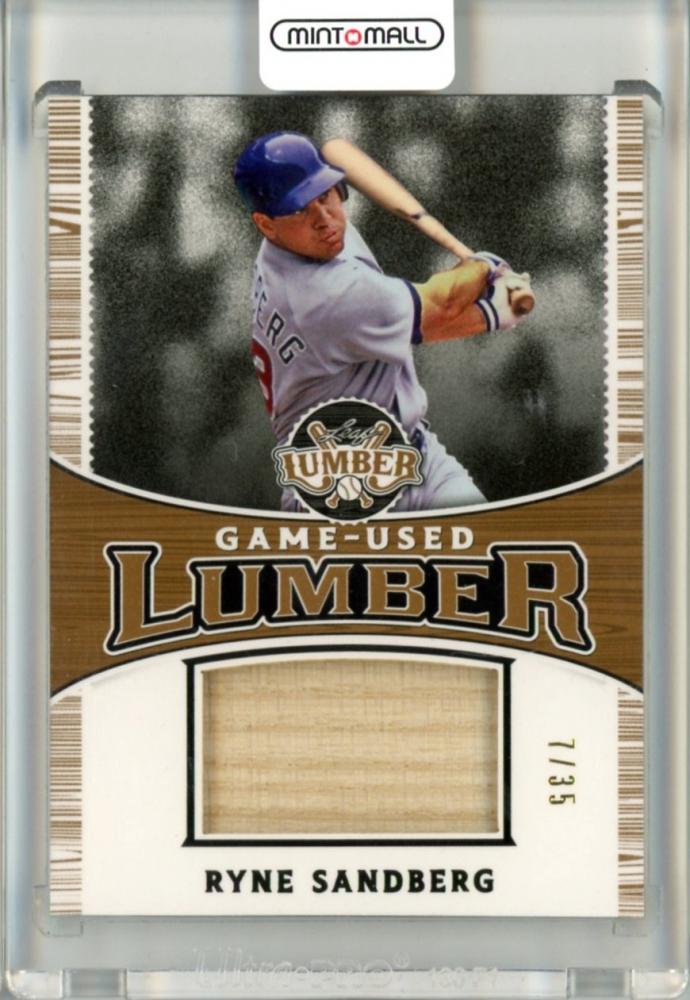ミントモール / MINT 立川店 / 2024 Leaf Lumber Baseball Ryne Sandberg Game Used ...