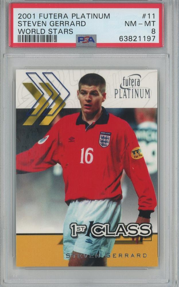 ミントモール / MINT 池袋店 / 2001 Futera Platinum Steven Gerrard World Stars #11 ...
