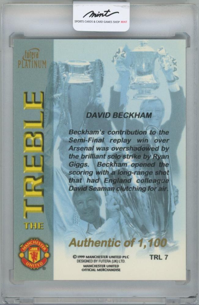 ミントモール / MINT 横浜店 / 1999 FUTERA Platinum Manchester United The Treble # ...