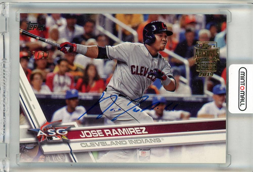 ミントモール / MINT 三宮店 / 2019 Topps Archives Signature Jose Ramirez ...