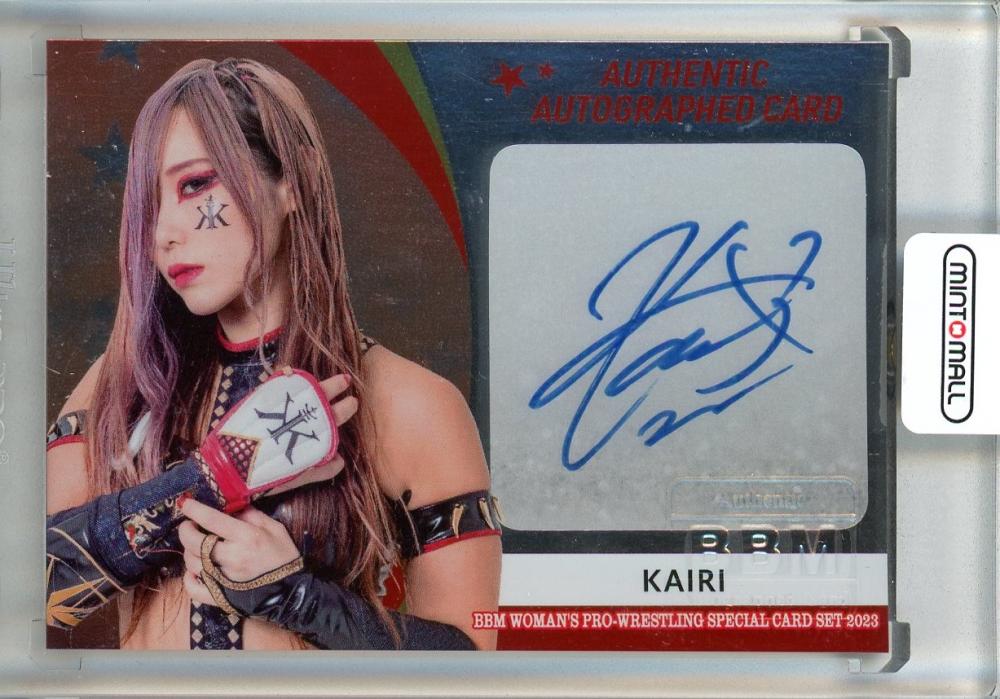 ミントモール / MINT 池袋店 / 2023 BBM 女子プロレスカード Ambitious!! KAIRI 直筆サインカード【10/30】
