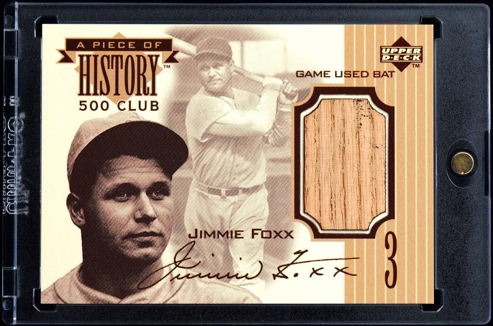 ミントモール / MINT VAULT店 (MSV委託品通販) / 1999 Upper Deck #JF Jimmie Foxx A Piece of History 500 Club ...