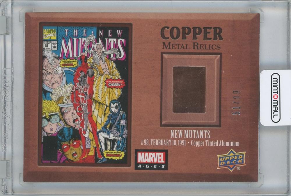 ミントモール / MINT 横浜店 / 2021 UPPER DECK Marvel Ages Copper Metal Relics ...