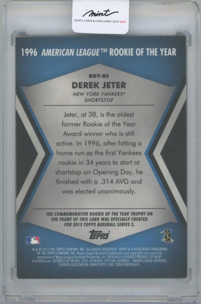 ミントモール / MINT 横浜店 / 2013 TOPPS Rookie of the Year Award Winners ...