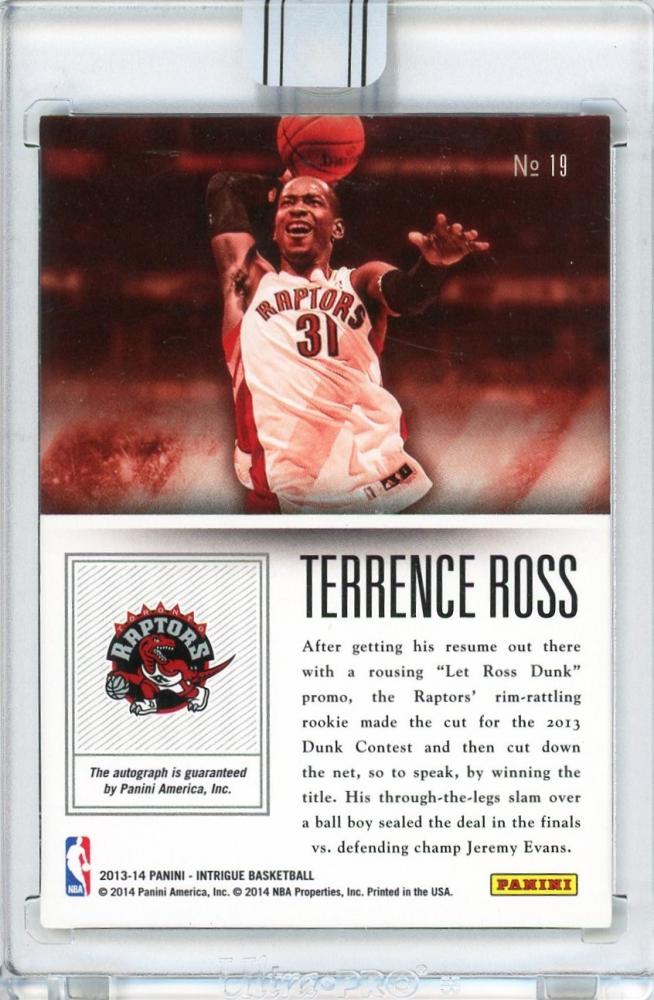 ミントモール / MINT LAB TOKYO店 / 2015-16 Replay Basketball Terrence Ross 2013 ...