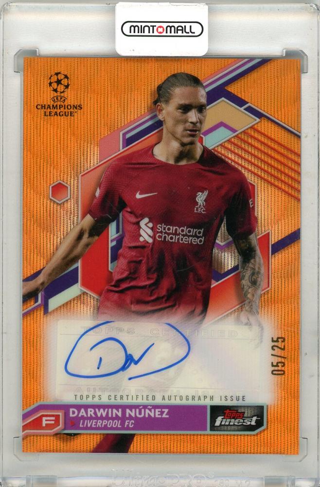 ミントモール / MINT 三宮店 / 2022-23 Topps Finest UCL Darwin Nunez Orange 05/25