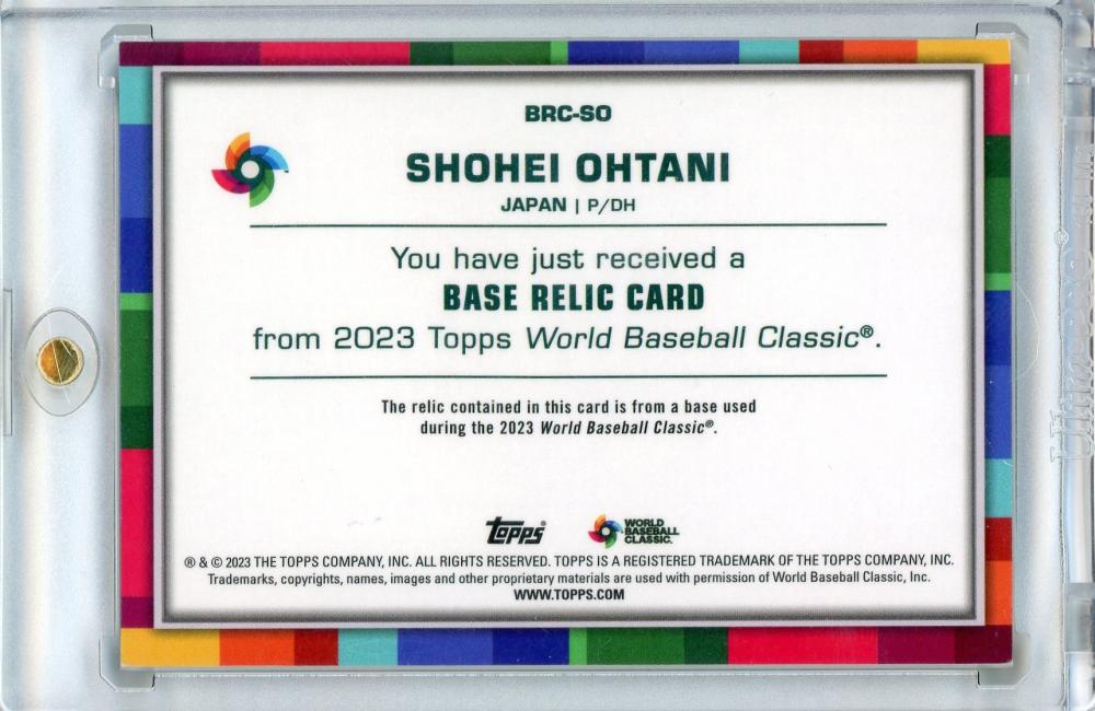 ミントモール / MINT 名古屋店 / 2023 TOPPS WBC SHOHEI OHTANI RELIC CARD JAPAN