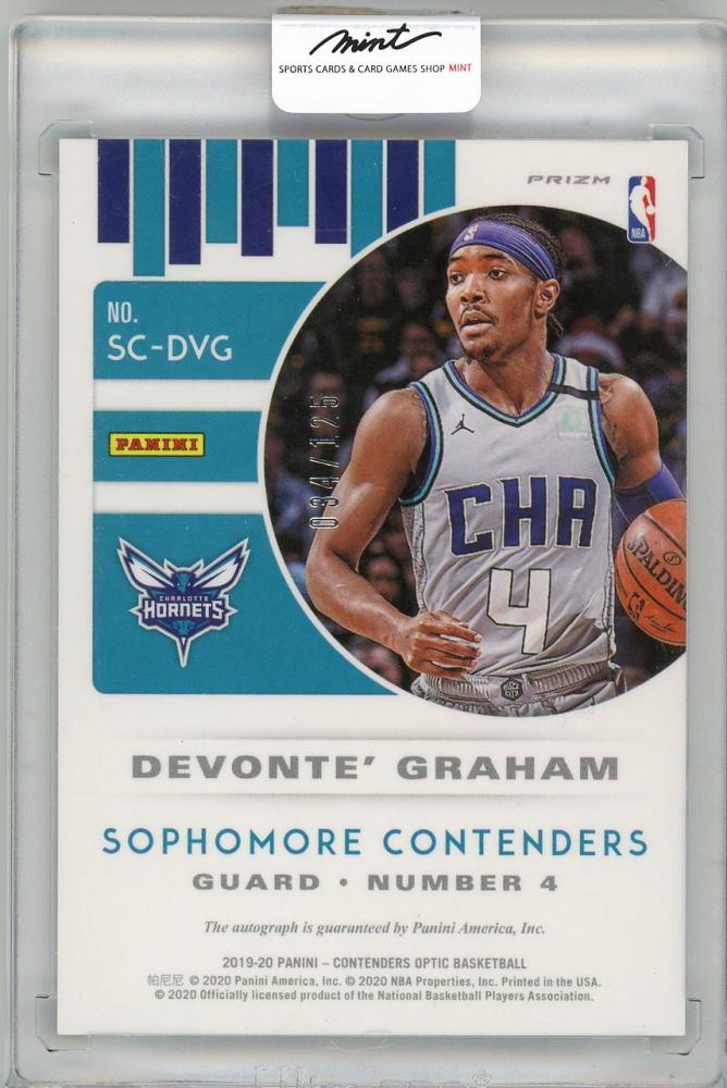 ミントモール / MINT 三宮店 / 2019-20 CONTENDERS OPTIC Devonte Graham Sophmore ...