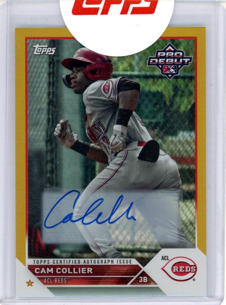 ミントモール / MINT 大丸心斎橋店 / 2023 Topps Pro debut Cam Collier Autograph 【8/50】