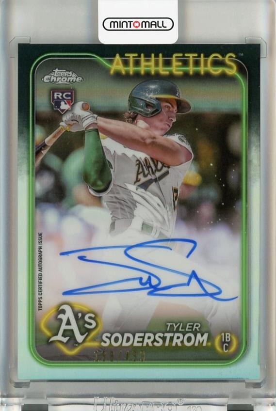 ミントモール / MINT 千葉店 / 2024 Topps Chrome Tyler Soderstrom Rookie Refractor ...
