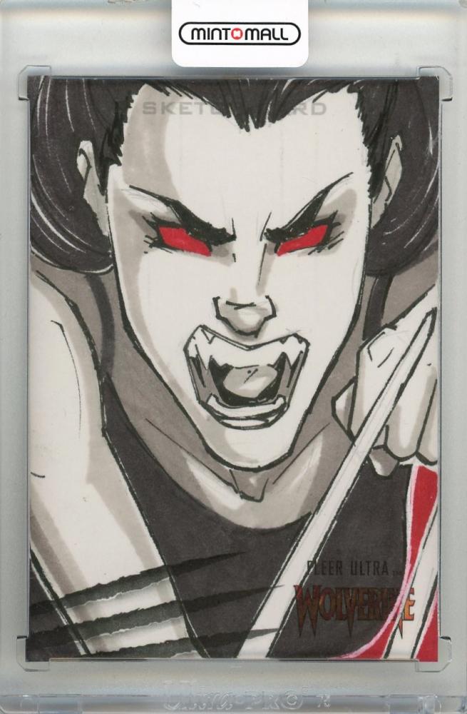 ミントモール / MINT 新宿店 / 2024 FLEER Ultra Wolverine Sketch Card by Damian ...