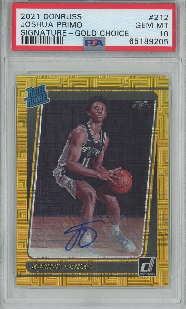 ミントモール / MINT 池袋店 / 2021-22 Donruss Basketball Joshua Primo Rated ...