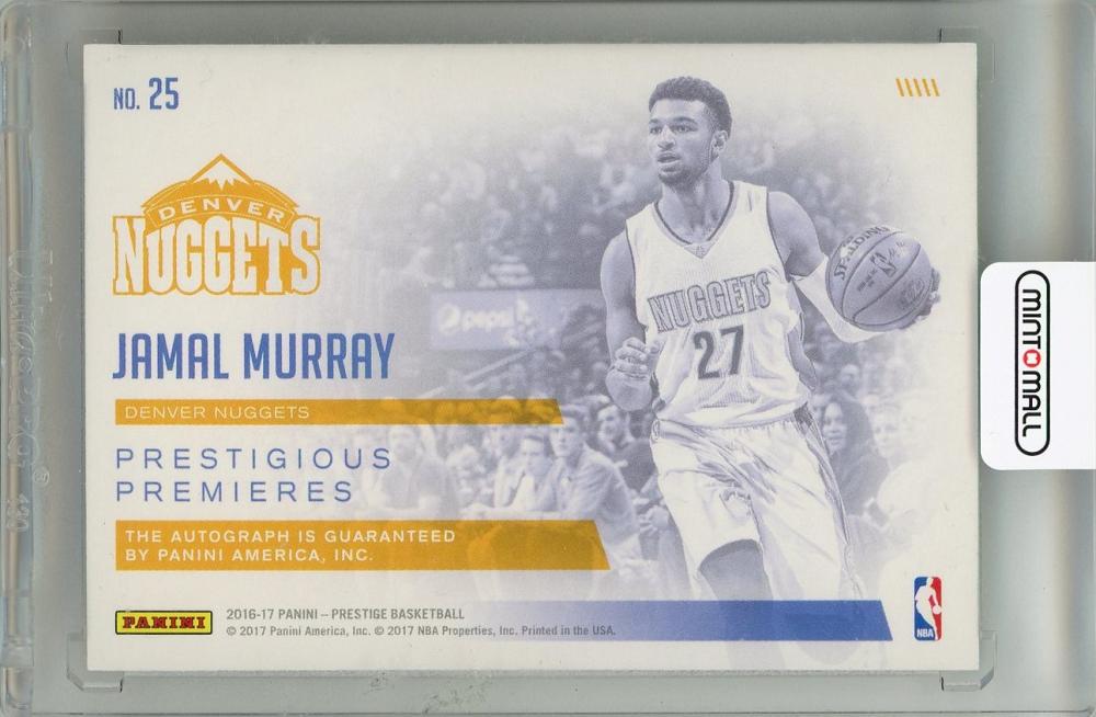 ミントモール / MINT 渋谷店 / 2016-17 PANINI PRESTIGE Denver Nuggets Jamal Murray ...