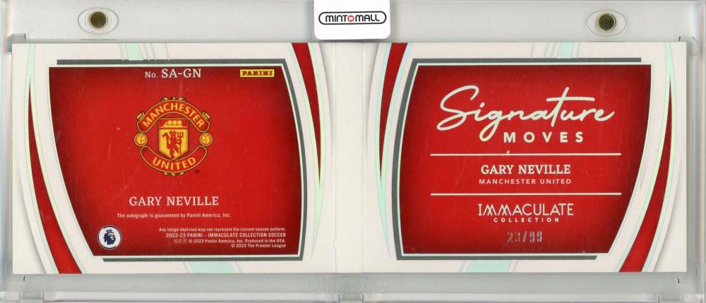 ミントモール / MINT 新宿店 / 2022-23 PANINI Immaculate Collection Gary Neville ...