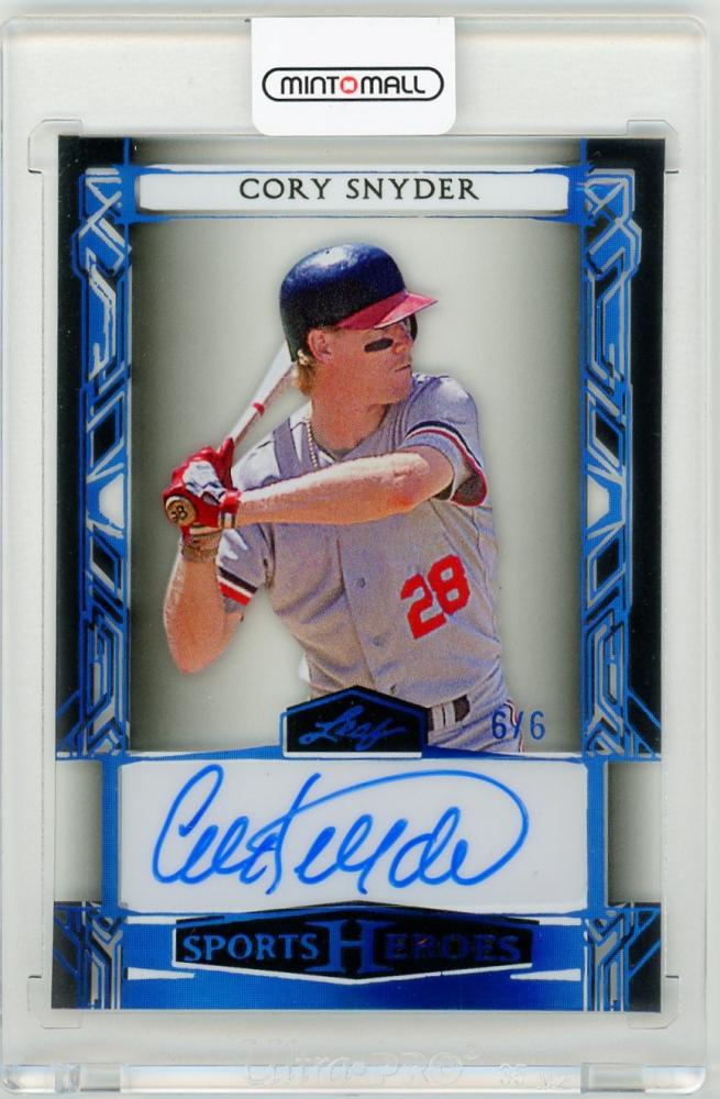 ミントモール / MINT LAB TOKYO店 / 2024 Leaf Sports Heroes Cory Snyder ...