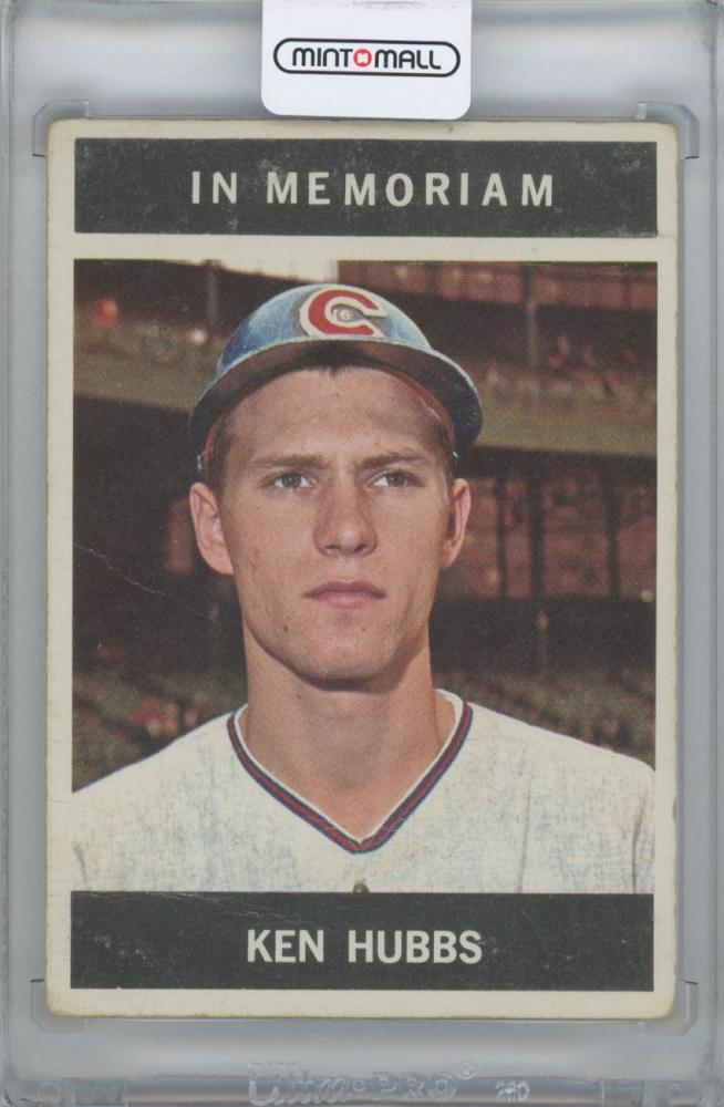 ミントモール / MINT 横浜店 / 1964 TOPPS #550 In Memoriam / KEN HUBBS(Chicago Cubs)