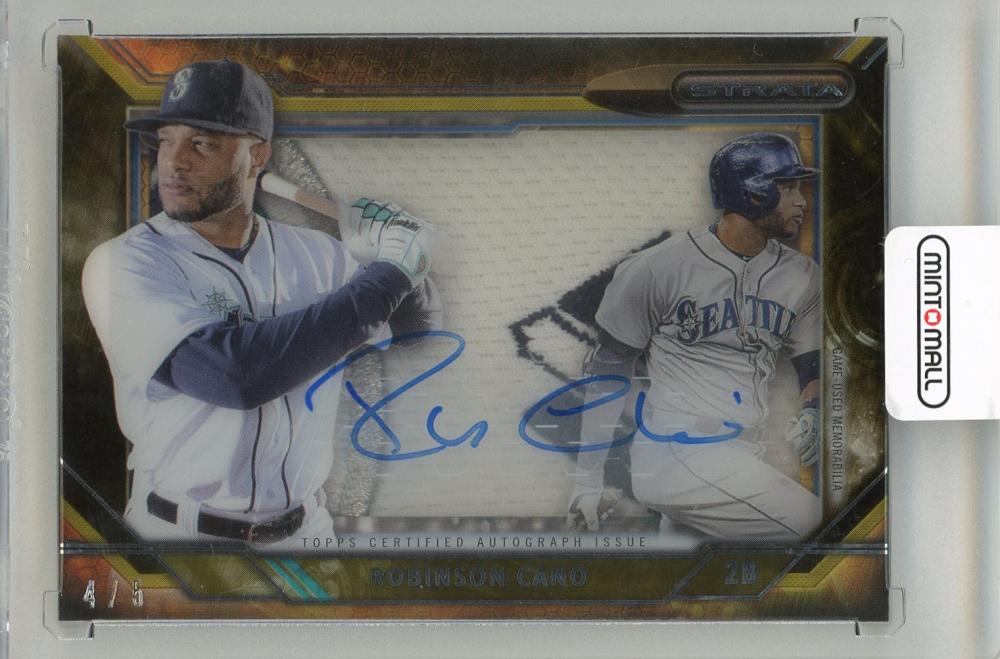 ミントモール / MINT 名古屋店 / 2015 TOPPS STRATA ROBINSON CANO PATCH AUTOGRAPH ...
