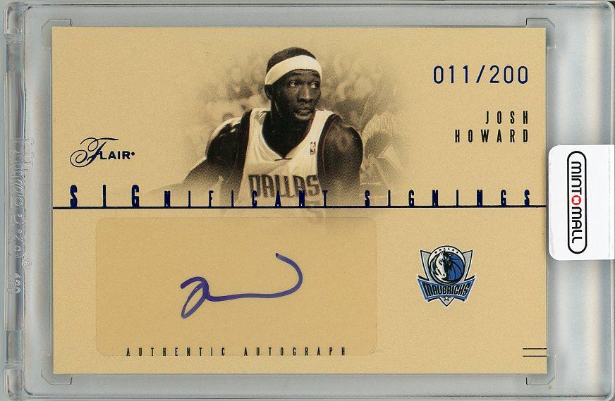 ミントモール / MINT 梅田店 / 2004-05 FLEER Flair Josh Howard Autograph 011/200