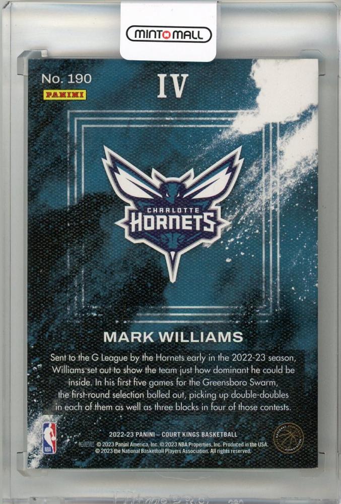 ミントモール / MINT 新宿店 / 2022-23 PANINI Court Kings #190 Mark Williams ...
