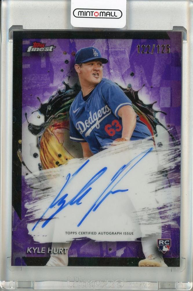 ミントモール / MINT 池袋店 / 2024 Topps Finest Kyle Hurt Finest Autograph Purple ...