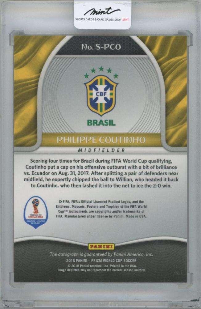 ミントモール / MINT 横浜店 / 2018 PANINI Prizm World Cup Signatures / PHILIPPE ...