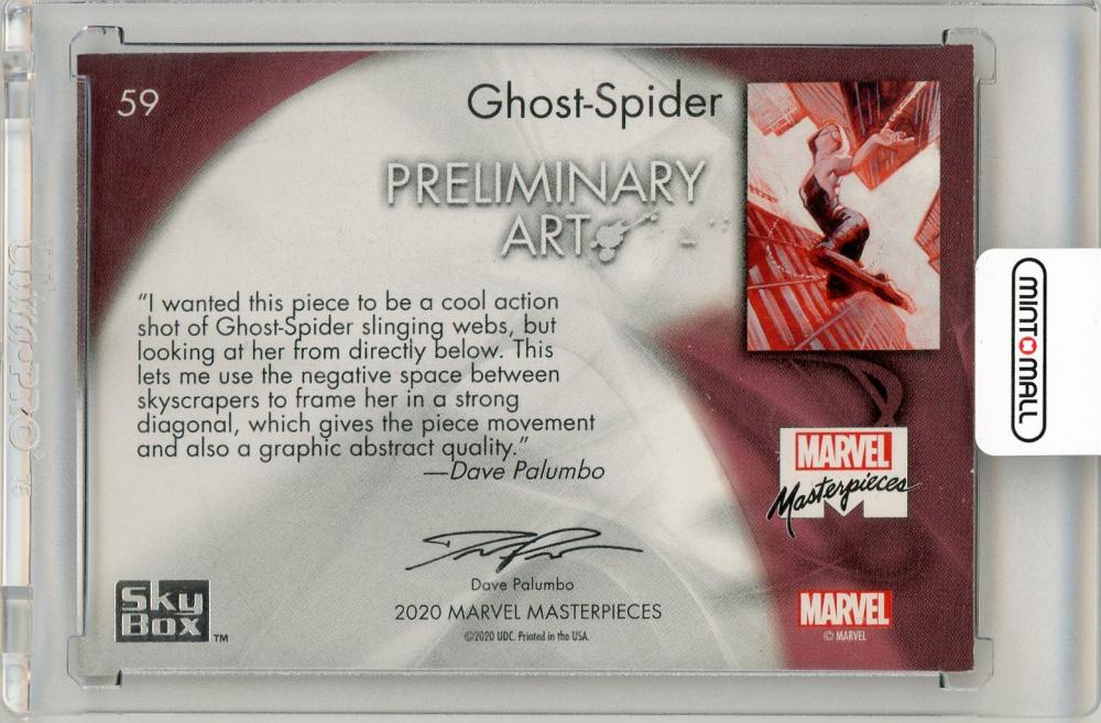 ミントモール / MINT 名古屋店 / 2020 Marvel Masterpieces Ghost-Spider Preliminary Art