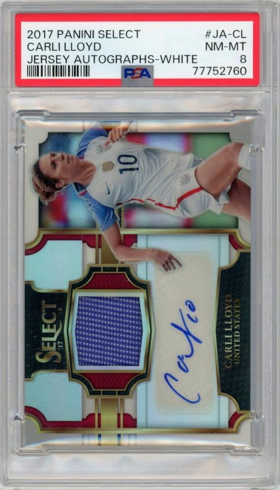 ミントモール / MINT 札幌店 / 2017-18 PANINI Select Soccer Carli Lloyd Jersey Autographs White 75枚限定 /59 # ...