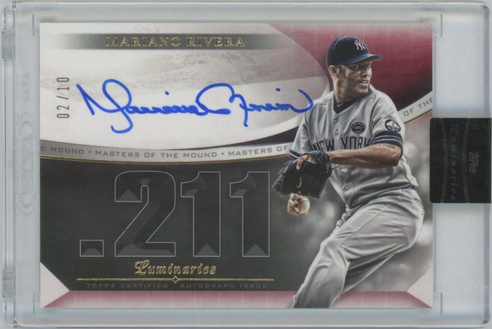 ミントモール / MINT 横浜店 / 2021 TOPPS Luminaries Masters of the Mound Autographs Red / MARIANO RIVERA ...